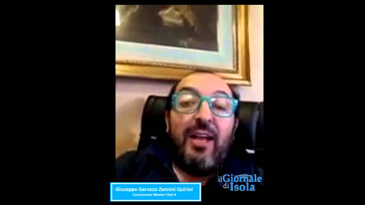 I Saluti del Conte Garozzo ai Fan del Giornale di Isola. - YouTube