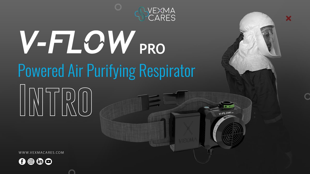 V Flow Pro Powered Air Purifying Respirator - Intro - YouTube