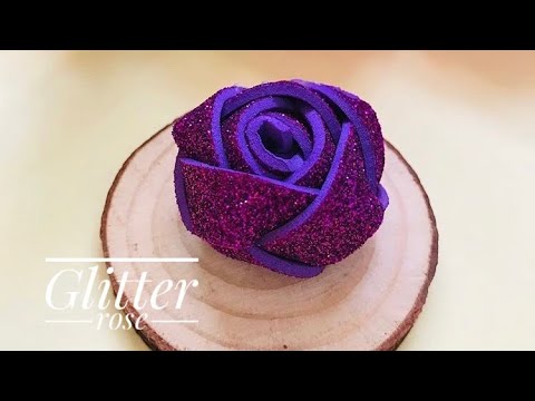 Glitter rose - YouTube