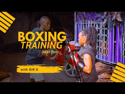 Street Boxing Training By Trainer Sir G Featuring Wayne & Lewis. - YouTube