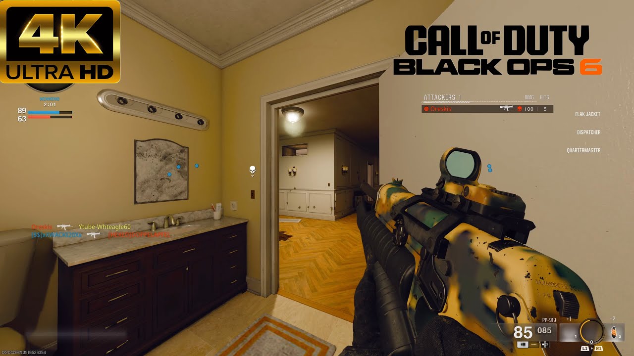 Call of Duty Black Ops 6 4K Multiplayer Gameplay - YouTube