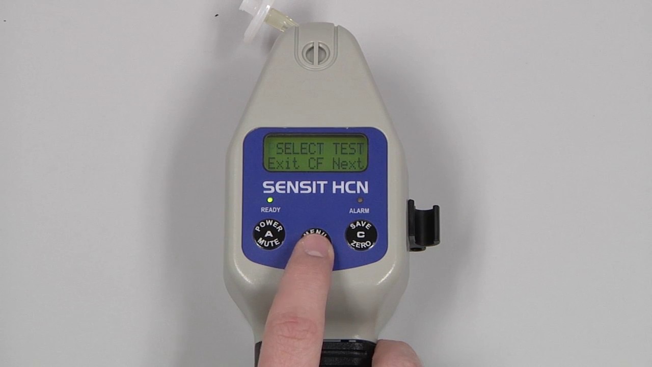 SENSIT HCN Hydrogen Cyanide Gas Analyzer Quick Start Guide - YouTube