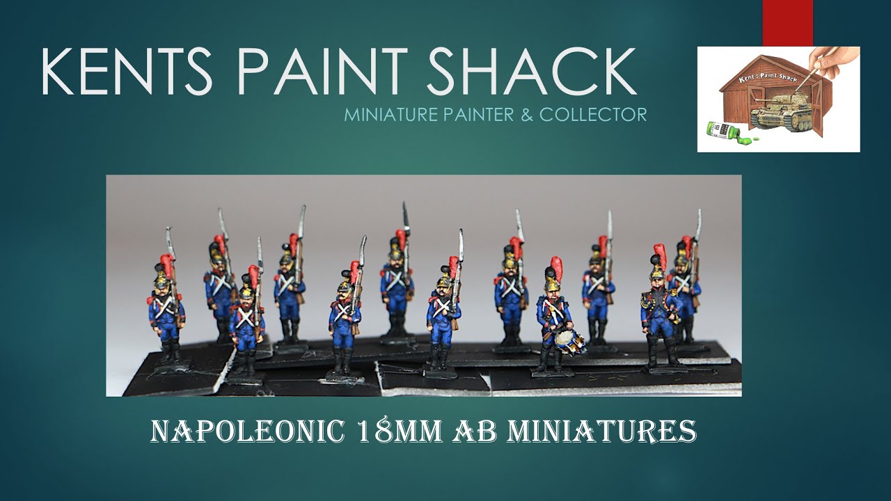 Napoleonic 18mm AB miniatures - YouTube
