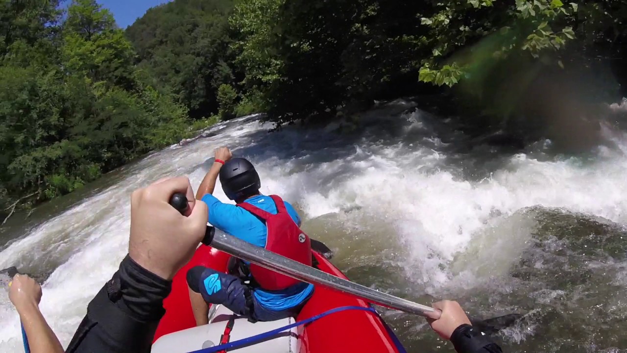 Cheoah River Rafting, NC, July 9, 2017 - YouTube