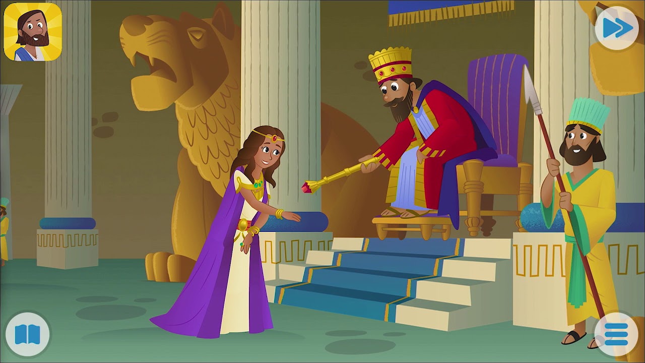 Ang Matapang at Magandang Reyna - Pambatang Bible App - YouTube