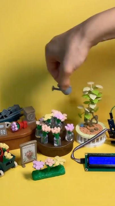 아두이노 스마트팜 토수분 측정기 미니어쳐 아두이노 Arduinodiy Arduino Arduinoproject Miniature Robot 로봇 Diy