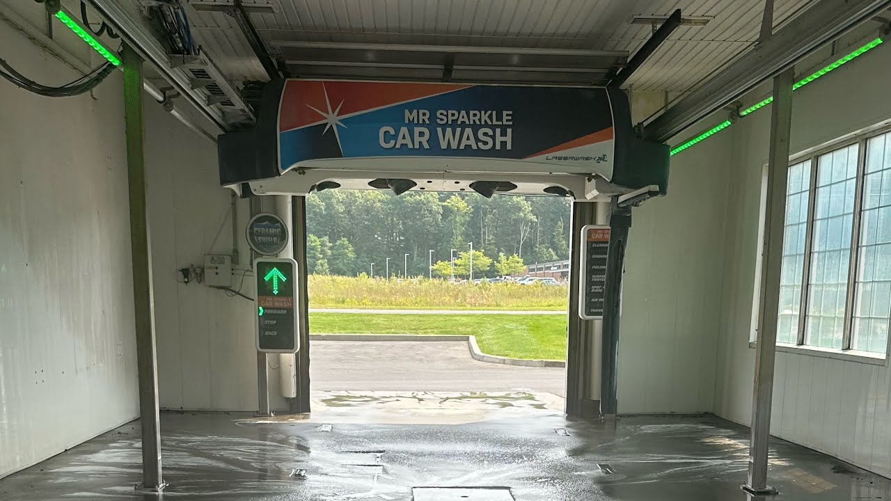 PDQ LaserWash 360 PLUS: Mr Sparkle Car Wash: Vernon Site - YouTube