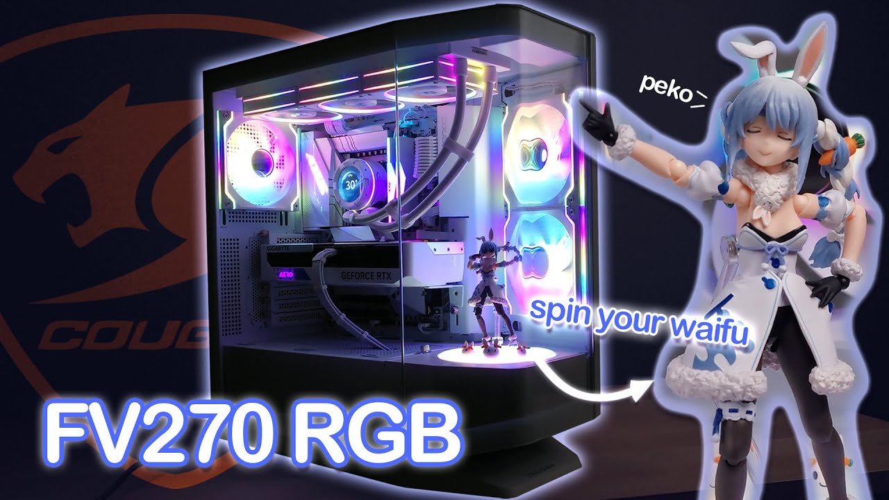 This Starship Can Hold Your Dream And Waifu! WAIFU PC BUILD｜Cougar ...
