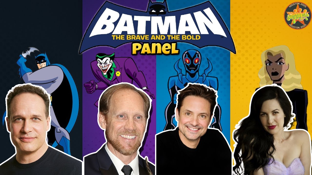 Batman: The Brave and the Bold Panel w/ Diedrich Bader, Jeff Bennett ...