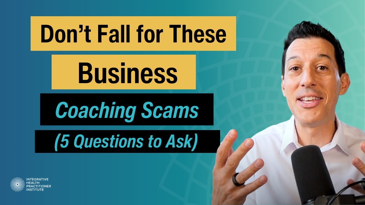 Don’t Fall for These Business Coaching Scams (5 Questions to Ask) - YouTube