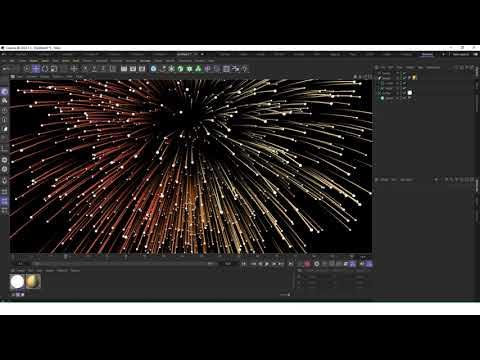 Firework Simulation with C4D Tracer 2024 - Better Than The Best! - YouTube