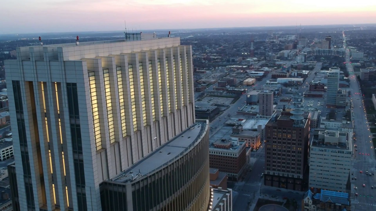 Monday at Sunset top of the fnbo tower Quick Clip 1080p - YouTube