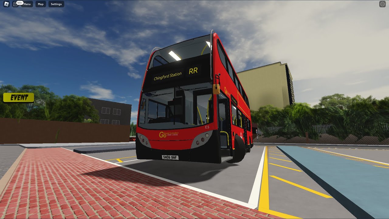 Roblox London & East Bus Simulator Enviro 400 Route RR St 'James Street ...
