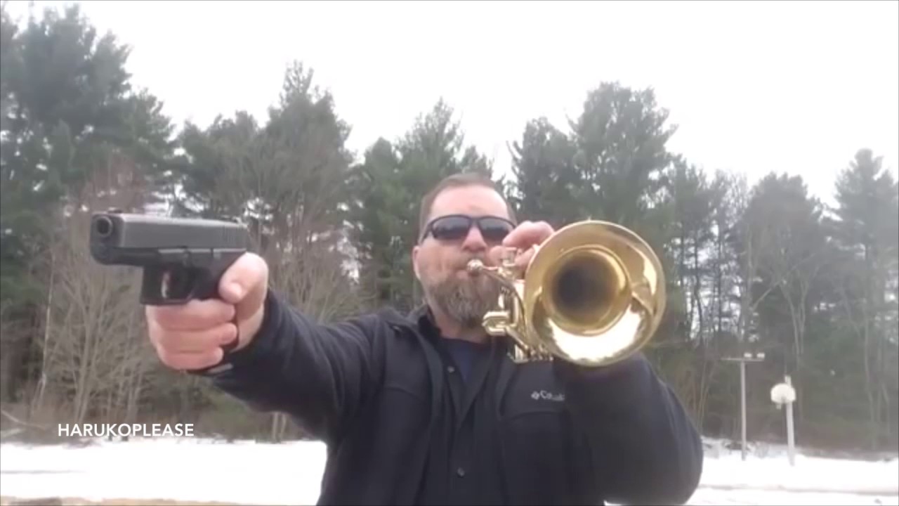 mario theme with a gun - YouTube