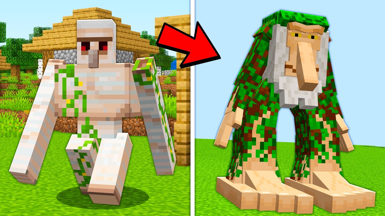 Transformei os MOBS em ITALIAN BRAIN ROT MEME no Minecraft - YouTube
