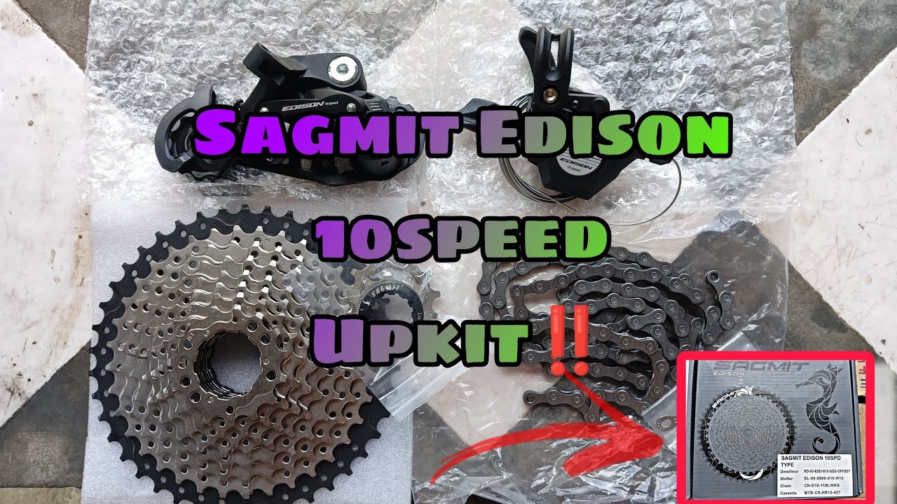 Sagmit Edison 10 speed Upkit Installation - YouTube