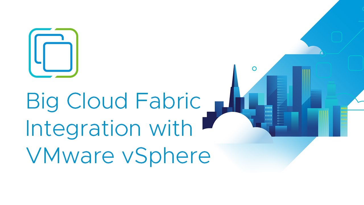 Big Cloud Fabric Integration with VMware vSphere - YouTube