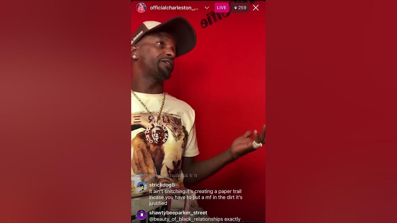 Charleston White IG Live • Explains Why He Got Bricc Baby Arrested And More! - YouTube