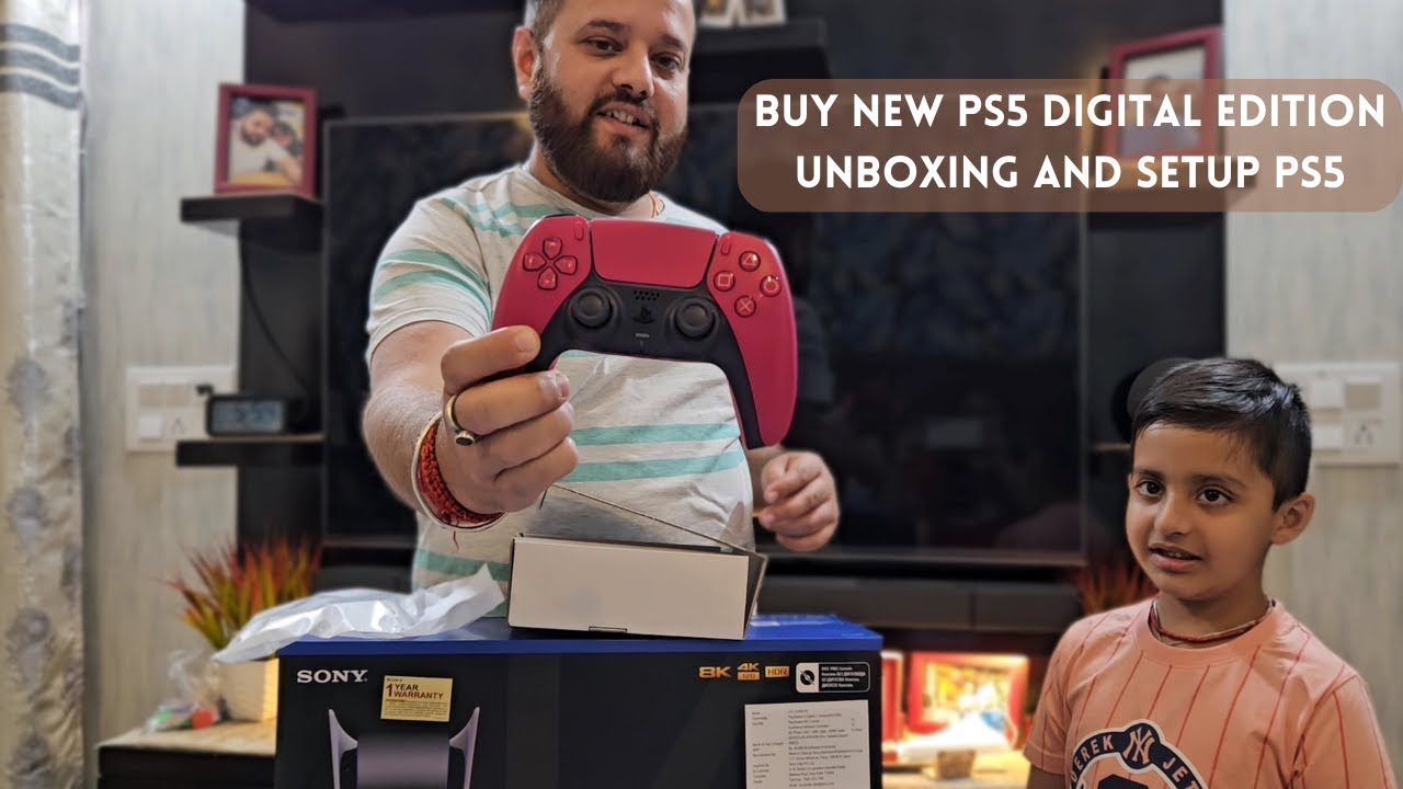 Buy New PS5 Digital Edition | Unboxing and Setup PS5 | PS5 Days Gone ...