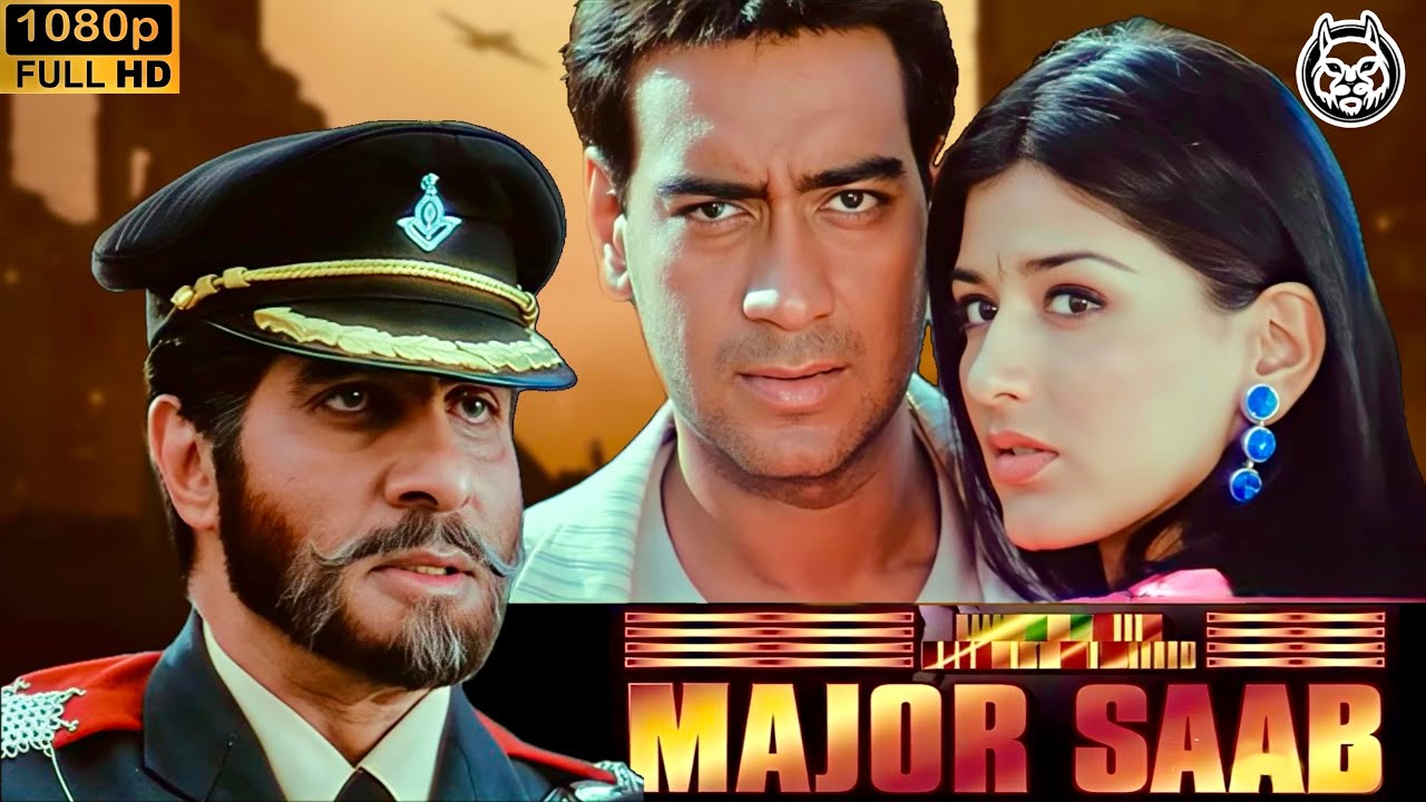 𝐌𝐚𝐣𝐨𝐫 𝐒𝐚𝐚𝐛 𝟏𝟗𝟗𝟖 | Full Movie {HD} | Ajay Devgn, Amitabh Bachchan ...