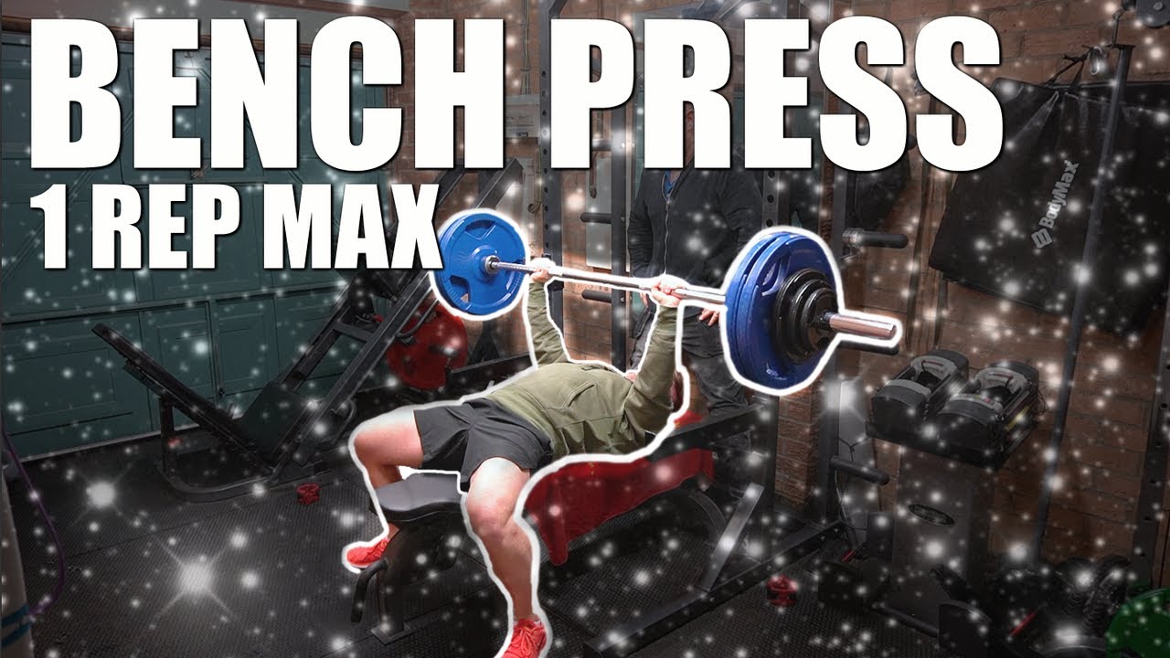 BENCH PRESS Update - 1RM Test - YouTube