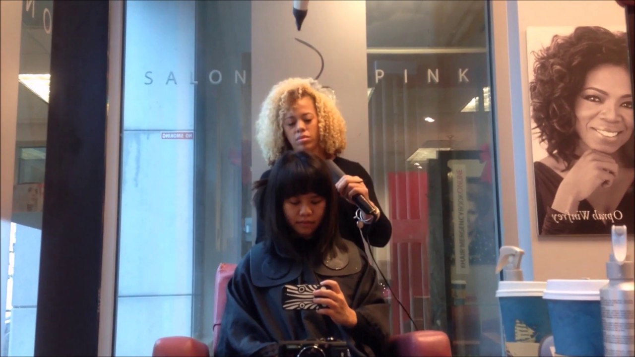 Where to get a haircut in Bermuda | SALON PINK - YouTube