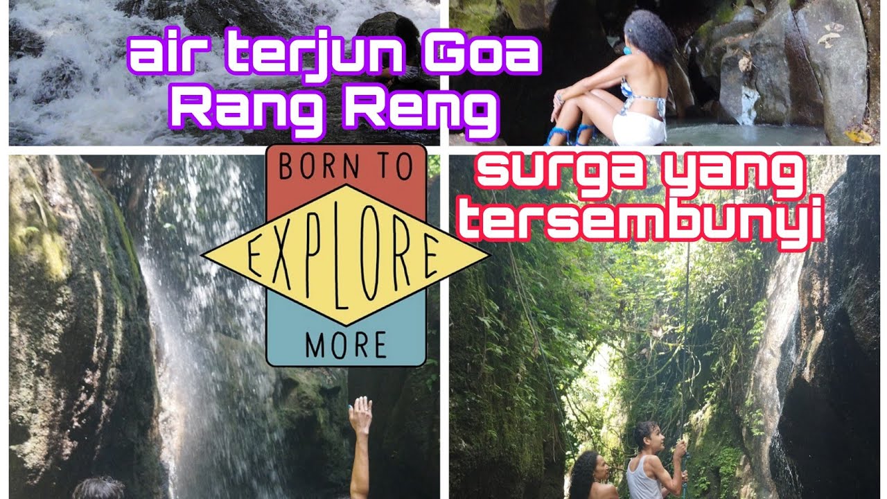 Goa Rang Reng Waterfall💦 Cave, waterfall and hidden gem 💙 Gianyar-BALI ...