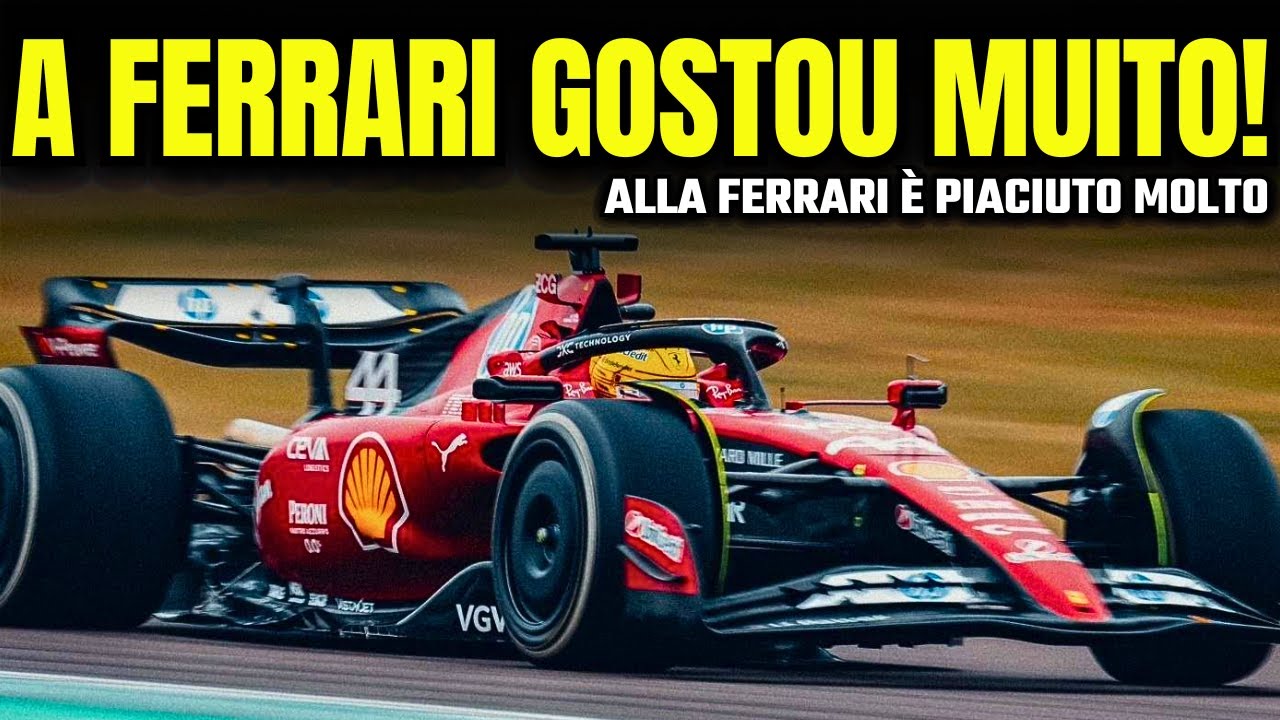 Ferrari e Adami impressionados com Hamilton: "A PRIMEIRA SENSAÇÃO FOI ...