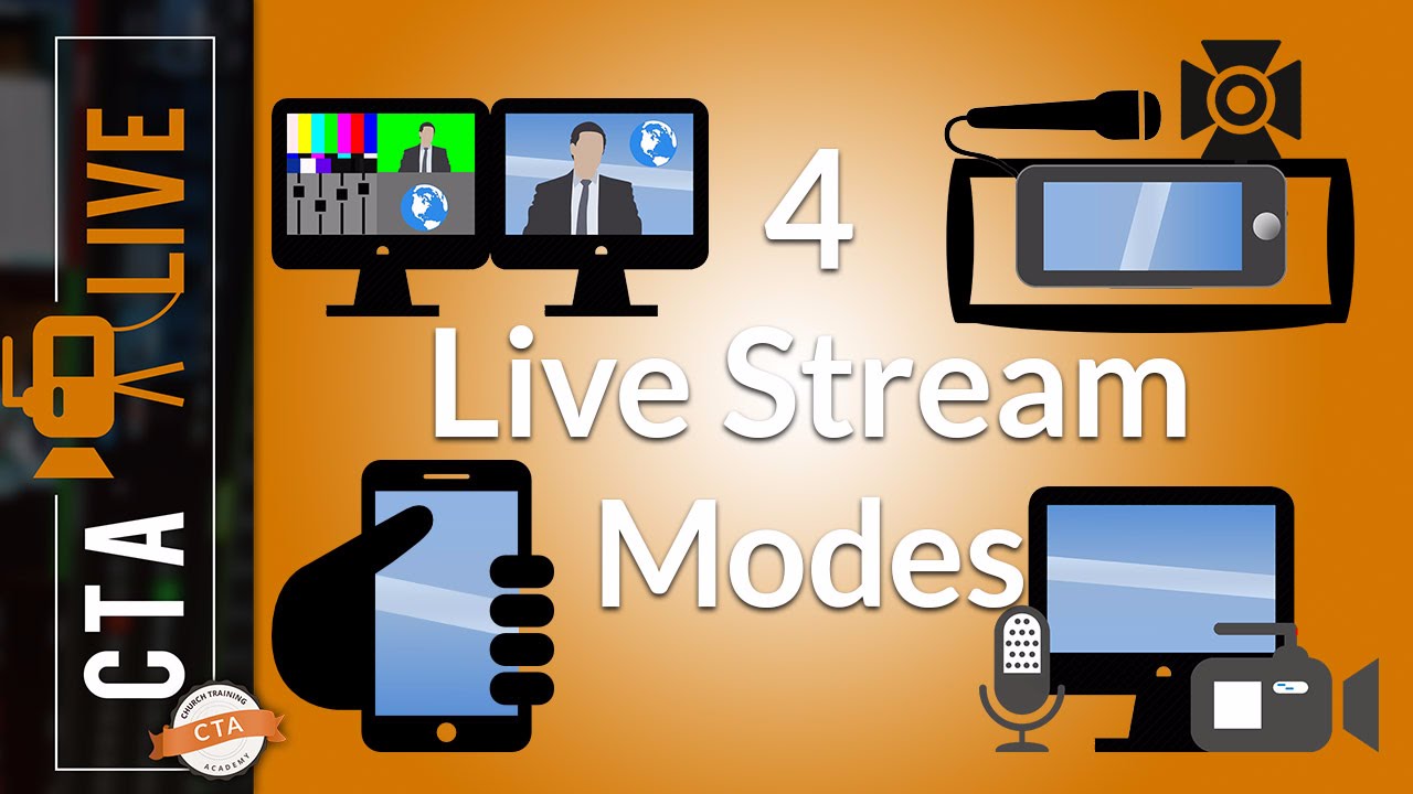 Four Ways to Live Stream - You'll Use Most of Them! - YouTube
