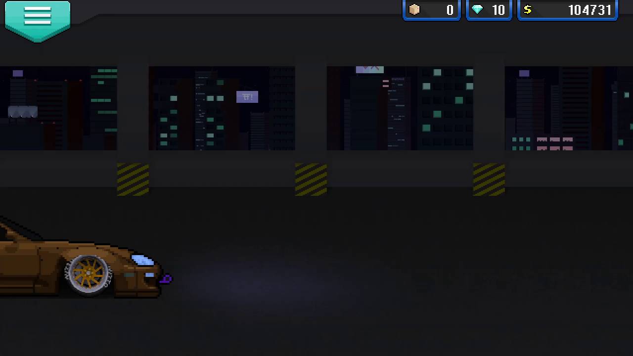 Pixel car drag racing - YouTube