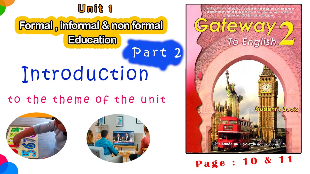 2Bac English | unit 1 | Lesson 01: Introduction to theme of the unit ...