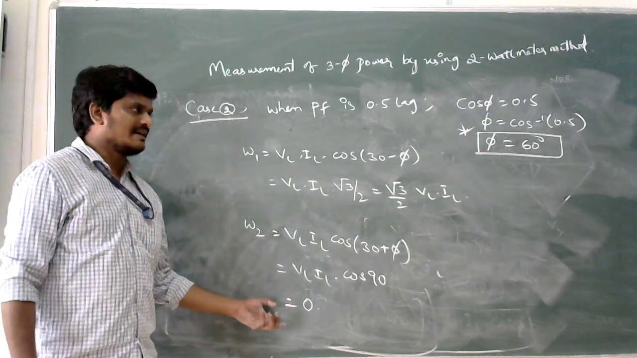 Measurement of 3-phase power by using 3-wattmeter method - YouTube