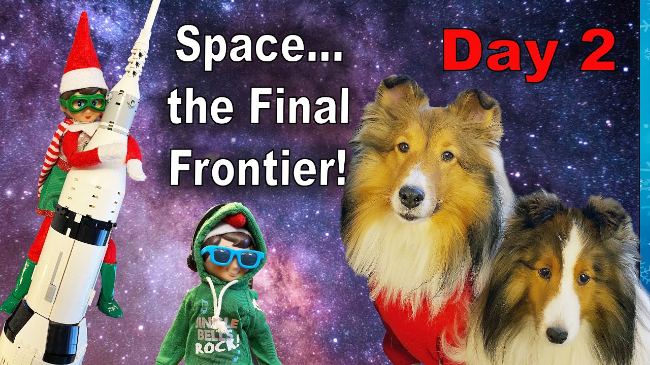 "SPACE ELFS!" 🚀🐶 an Elf on the Shelf Adventure! 🐶😆 another Biscuit ...