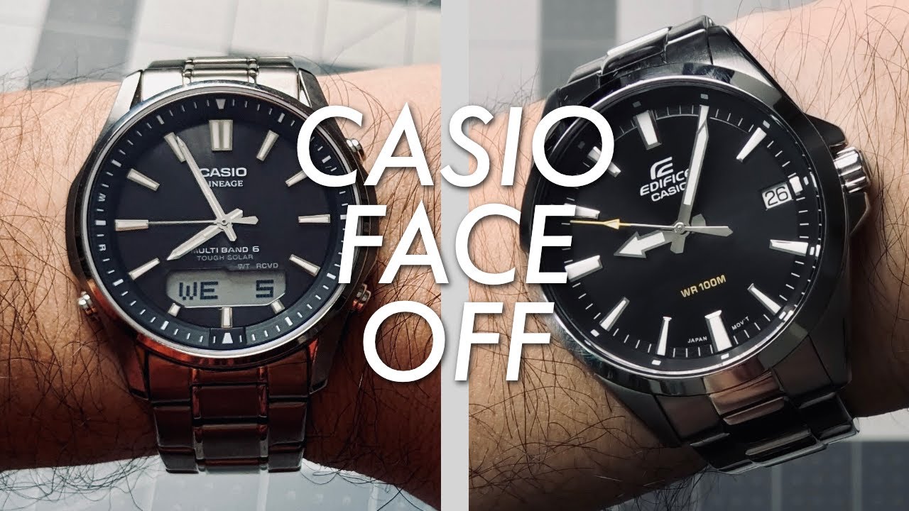 Casio LCW-100 vs EFV-100 (Casio Watch Showdown 2024 Series) - YouTube