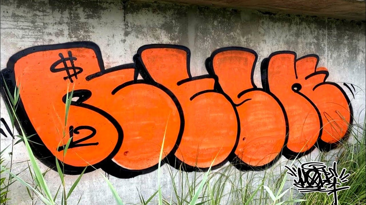 I REPRODUCE a GRAFFITI of RESK 12 ! - YouTube