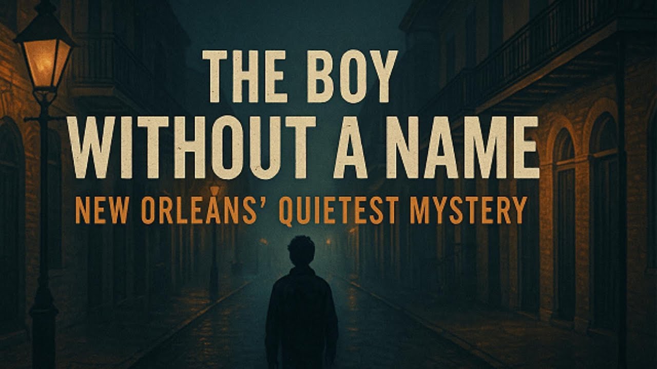 The Boy Without a Name: New Orleans’ Quietest Mystery - YouTube