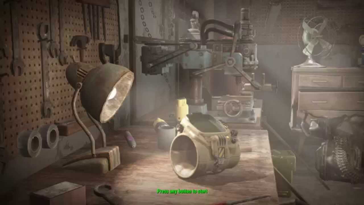 Fallout 4 - Title Screen - YouTube