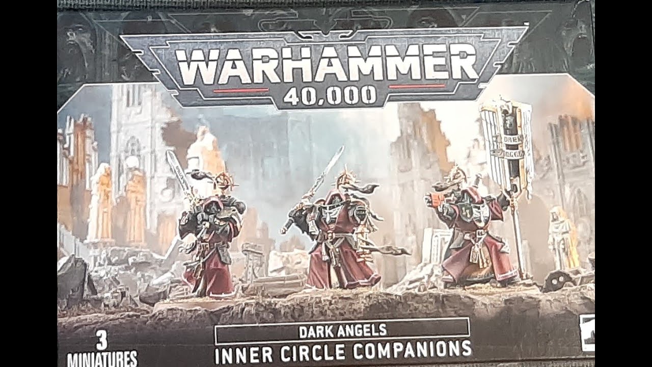 Lets Build EP 152 Dark Angles Inner Circle Companions for Games of 40K ...
