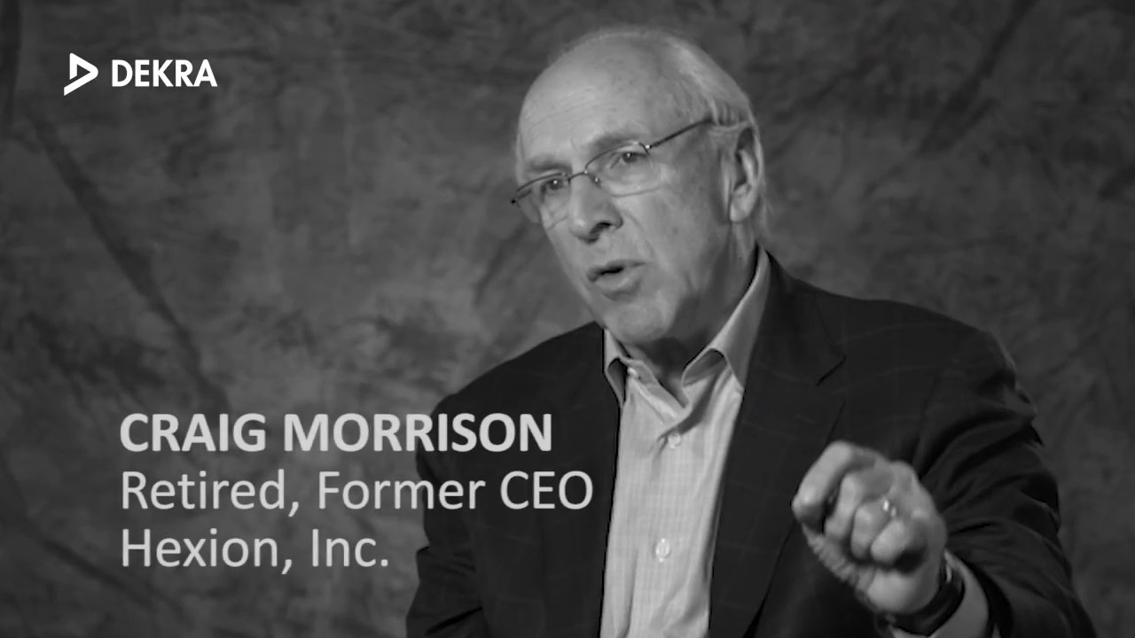 Craig Morrison - Hexion : Why He Attends Safety In Action Conference ...