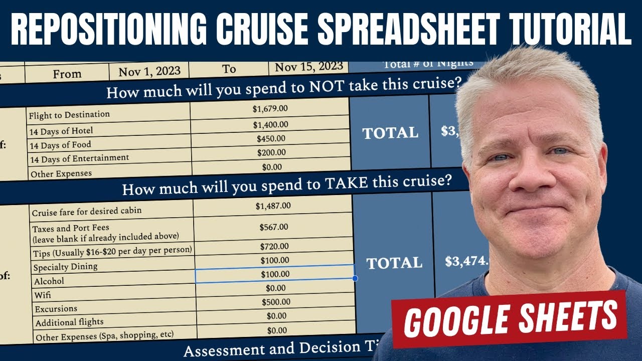Repositioning Cruise Tool: Fly vs. Cruise Showdown (FREE Spreadsheet ...