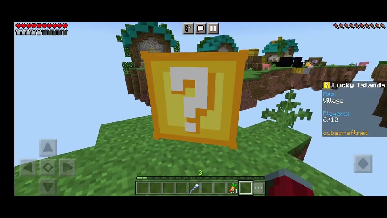 minecraft lucky block (cubecraft) - YouTube