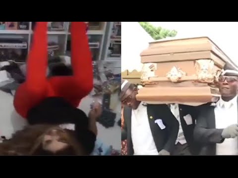 Arigameplays se cae y muere / los negros bailando en su funeral / negros del ataúd festejando