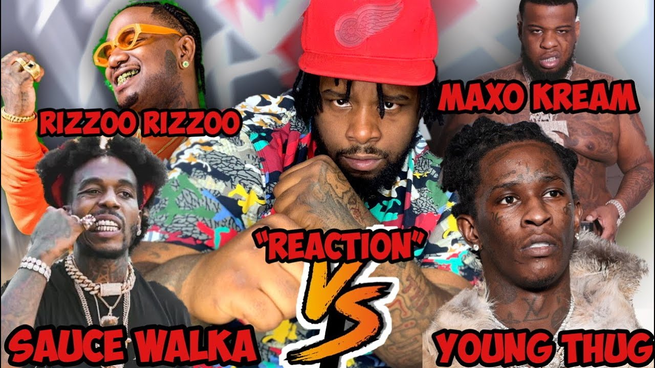 RIZZOO RIZZOO VS MAXO KREAM FIGHT REACTION!!! **YSL VS TSF** - YouTube