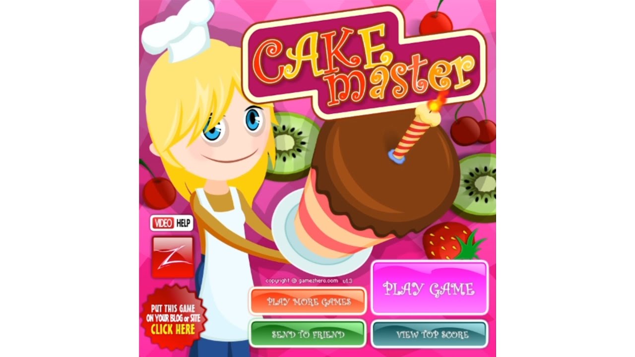 Cake Master game menu music - YouTube