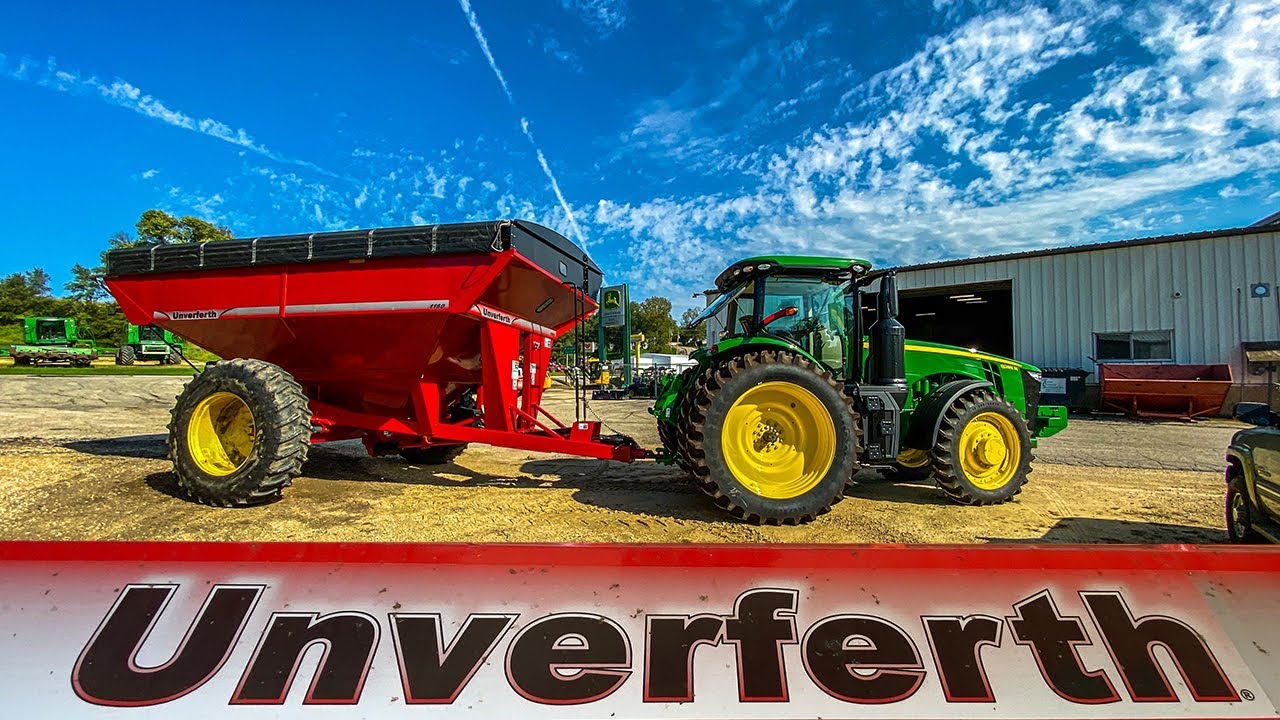 The Ideal Grain Cart Setup | Wedge Kit Install | How Farms Work | The ...