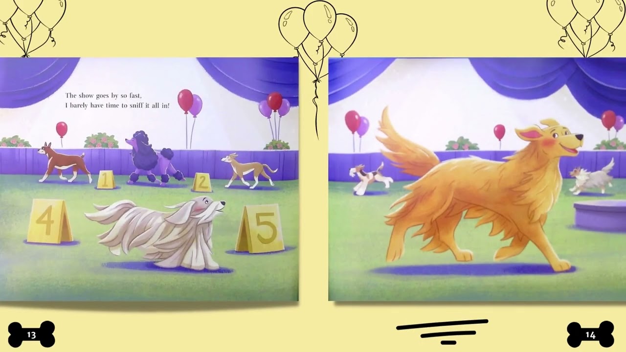 AKC Read Aloud: Daniel The Golden Retriever - YouTube