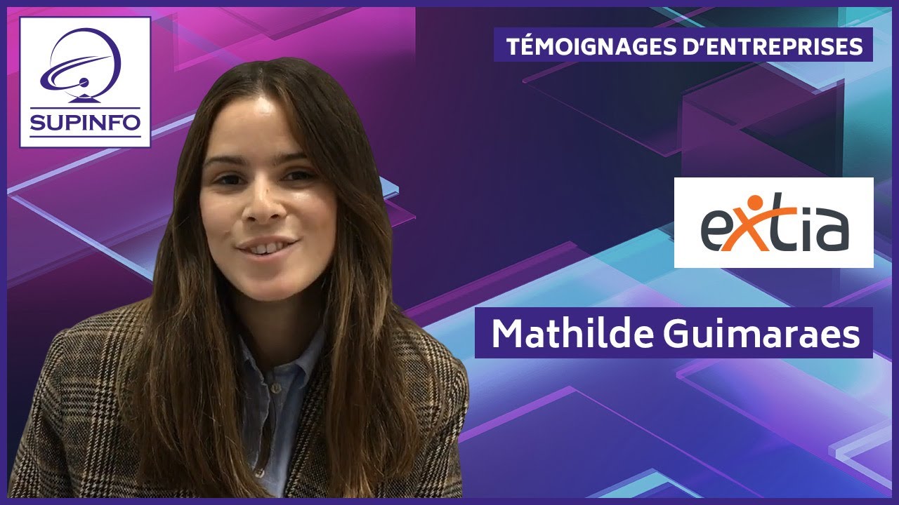 Témoignage d'entreprise : Extia avec Mathilde Guimaraes - YouTube