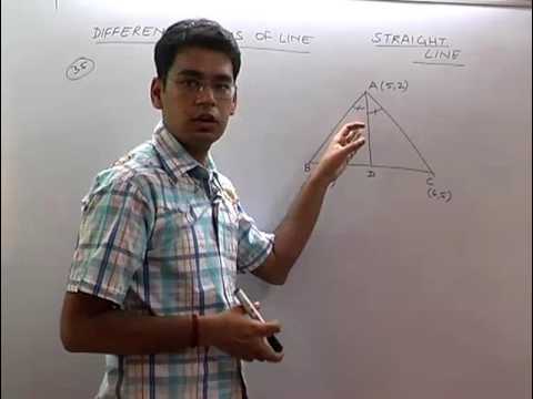 Different forms of line - Straight Lines Part 9 - YouTube
