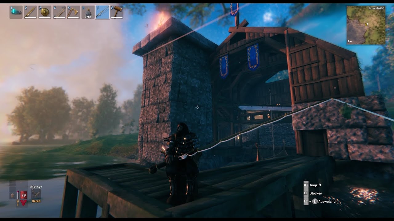 Valheim #52 Morning! Nice day for fishing ain't it?! - YouTube