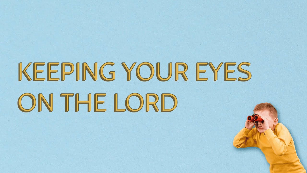 Nathan Hall - Keeping Your Eyes on the Lord - YouTube